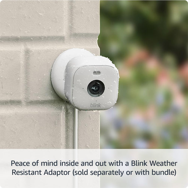 2x Blink Mini 2 - Smart Security Camera Bundle | Weatherproof | White