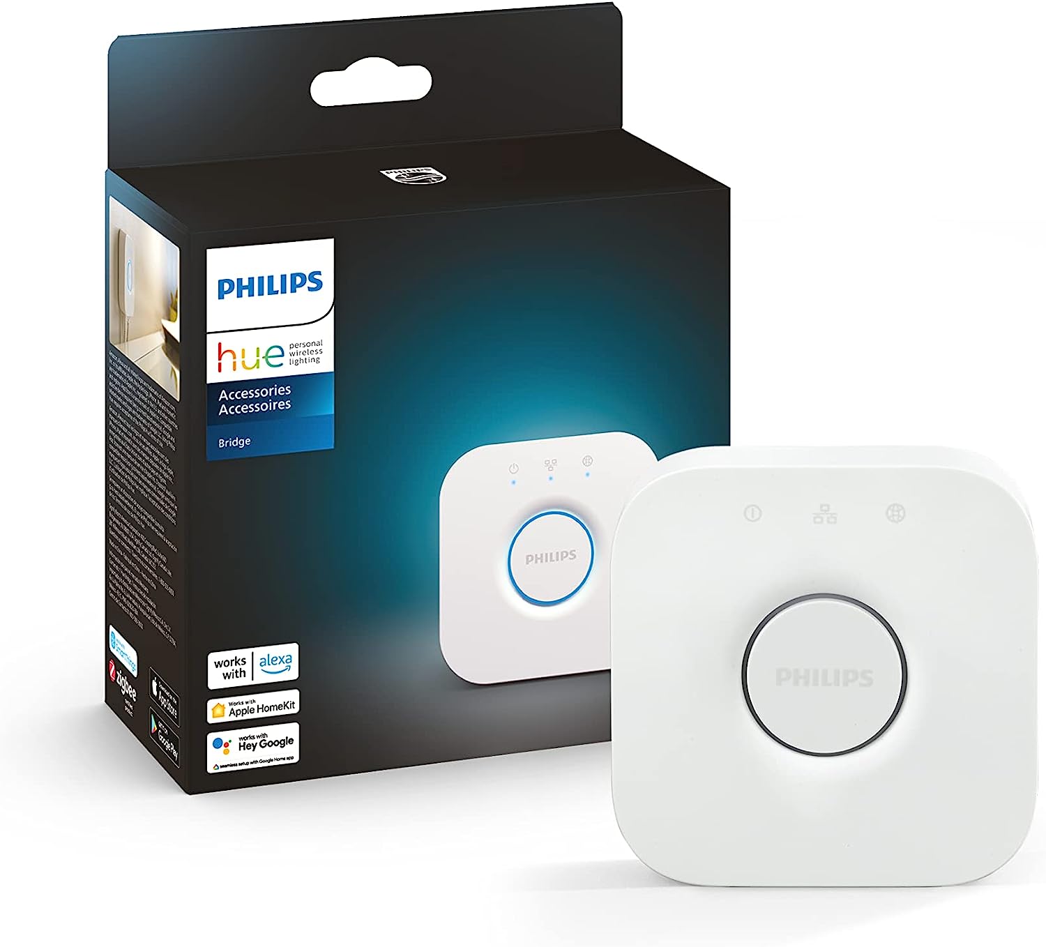Philips Hue Bridge | Smart Lighting Control Hub for Hue Systems ...