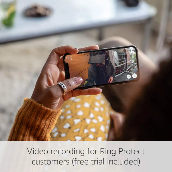 Ring Peephole Camera (Door View Cam) | 34–55mm door thickness | Wirele ...